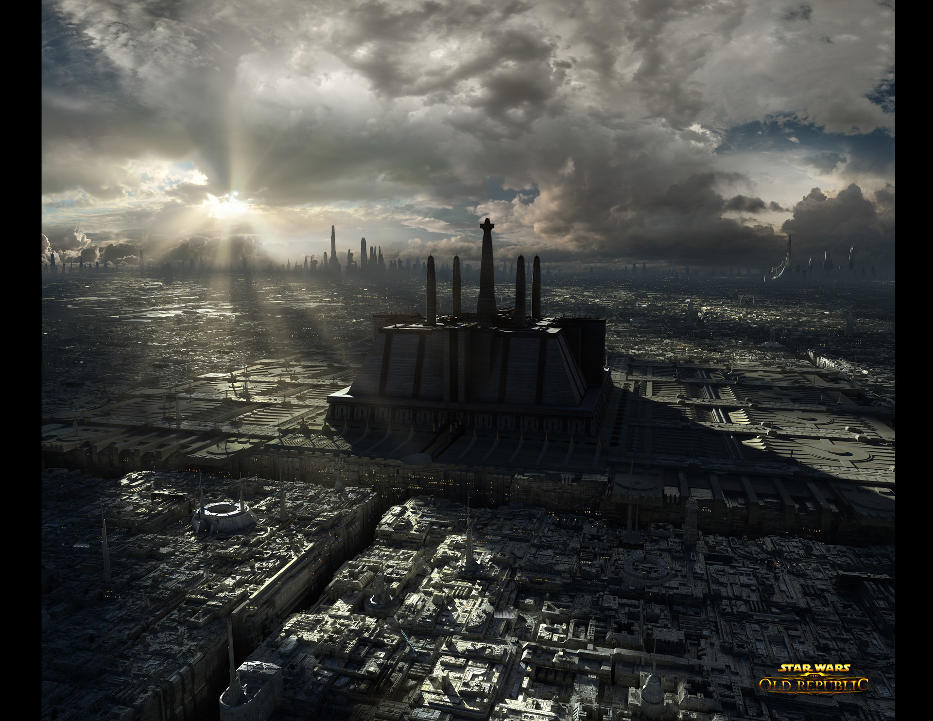 ArtStation - 2D and 3D Matte Paintings for Star Wars old Republic ...