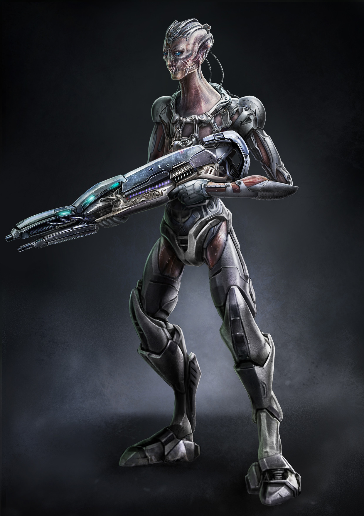 ArtStation - Alien character concept