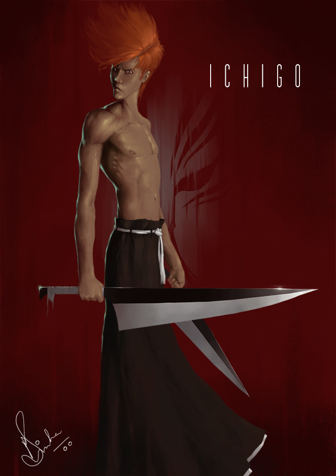 ArtStation - Fan Art - Ichigo FTW