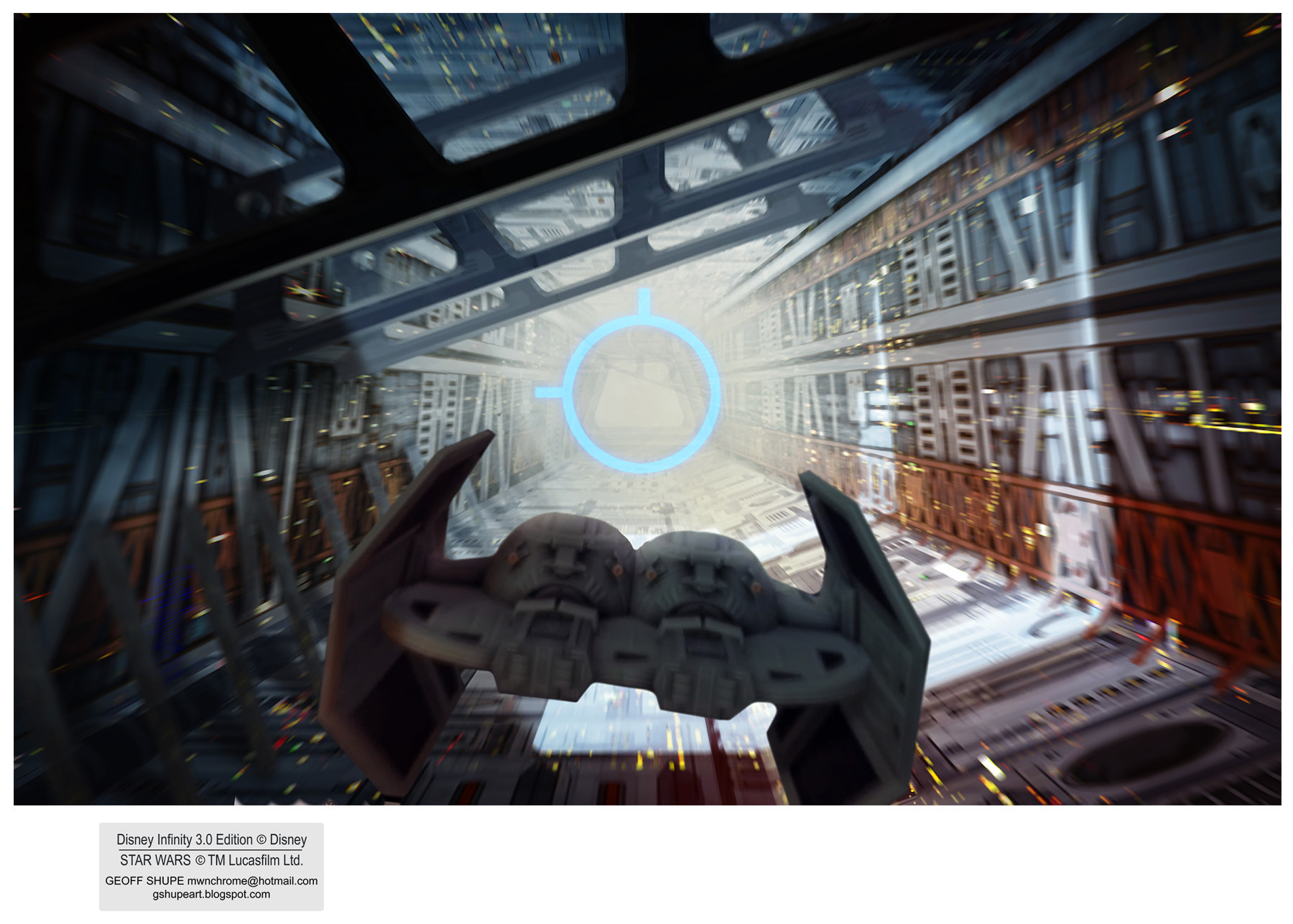 ArtStation - Disney Infinity - Star Destroyer Shaft