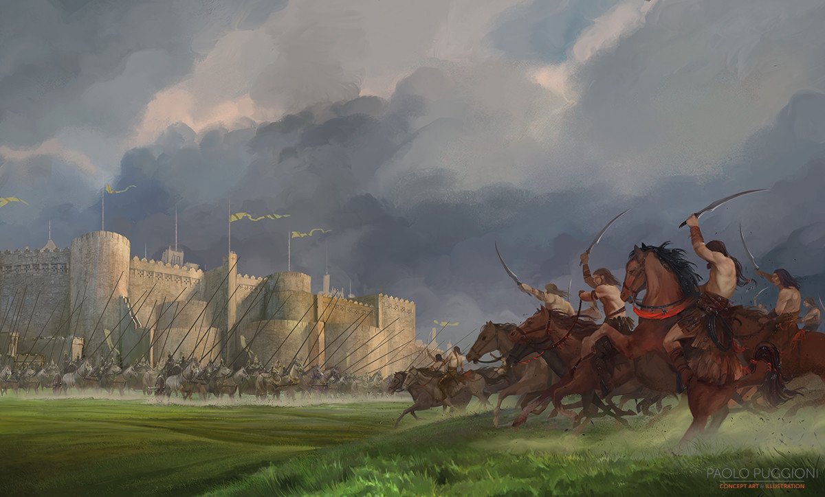 Field of Crows by Paolo Puggioni : ImaginaryBattlefields