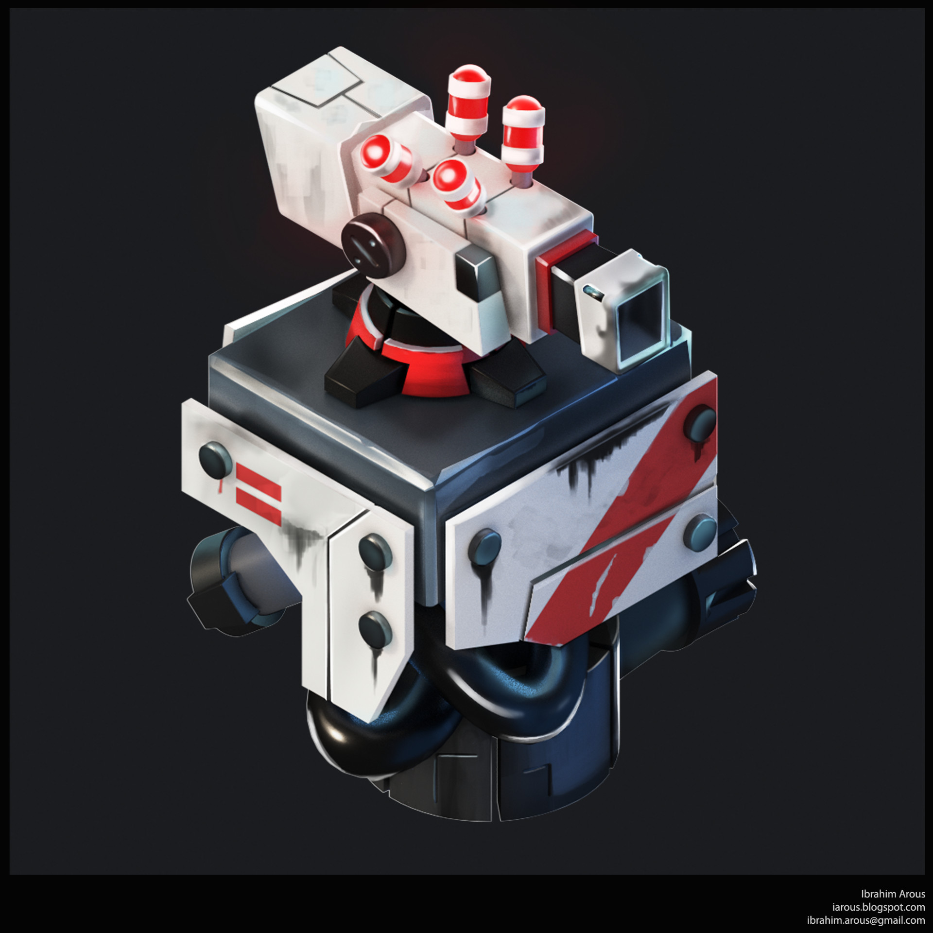 ArtStation - Laser Cannon - Art Test
