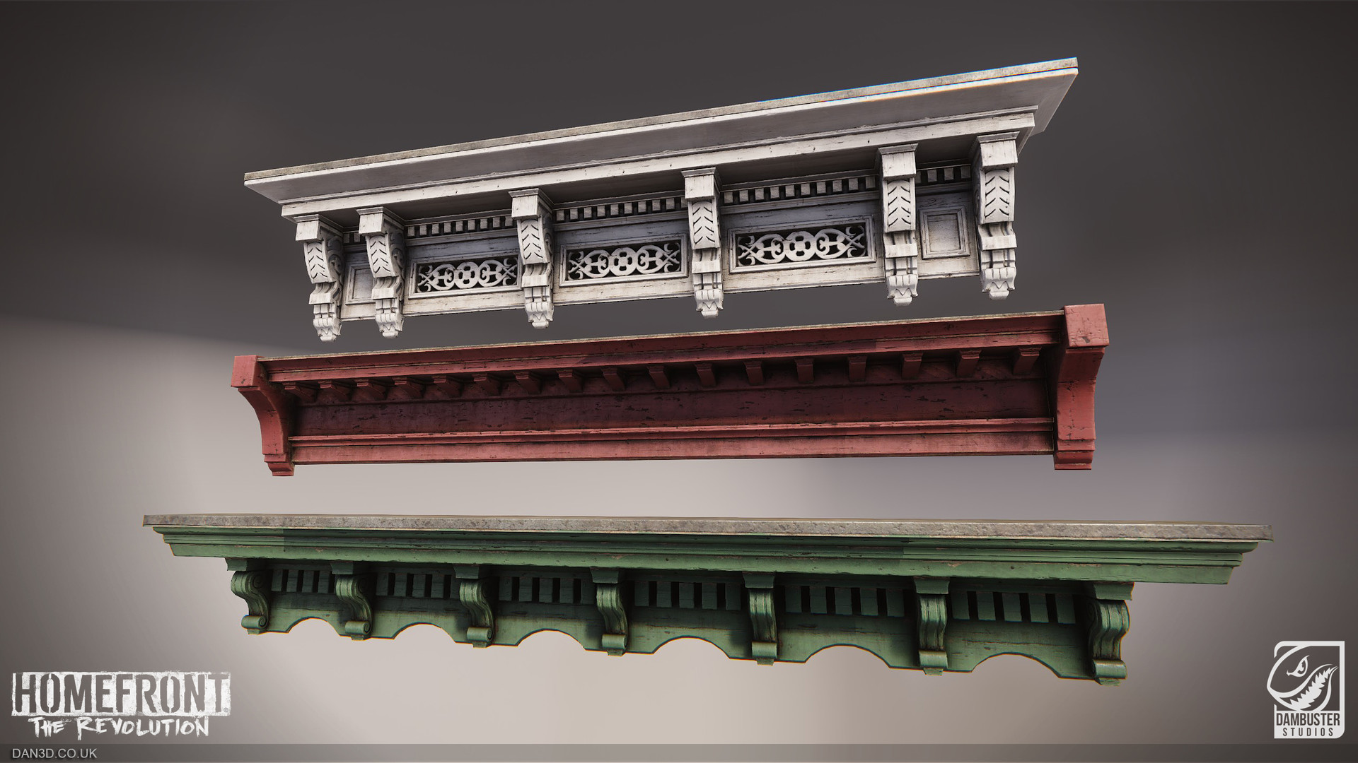 Daniel Robson - Homefront: The Revolution - Assets and Materials