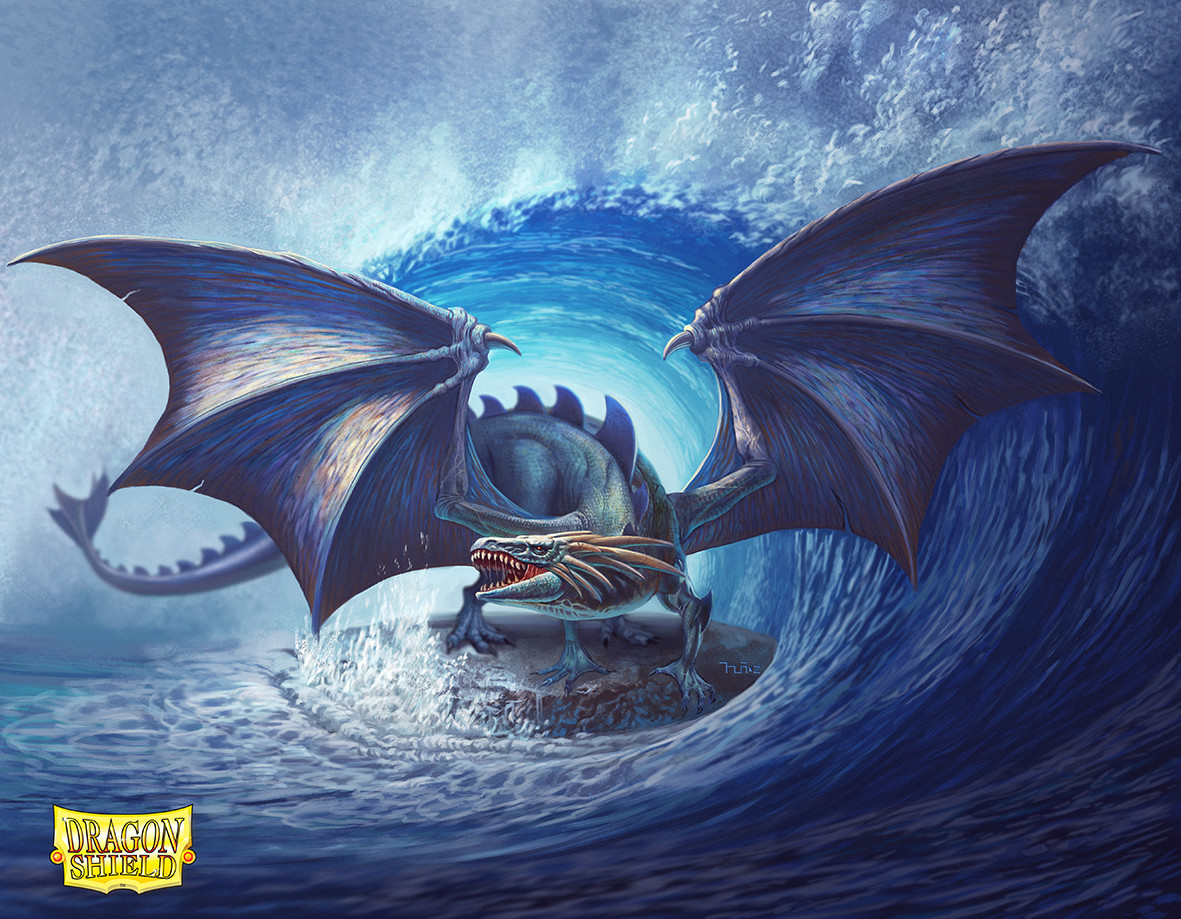 ArtStation - Blue Dragon