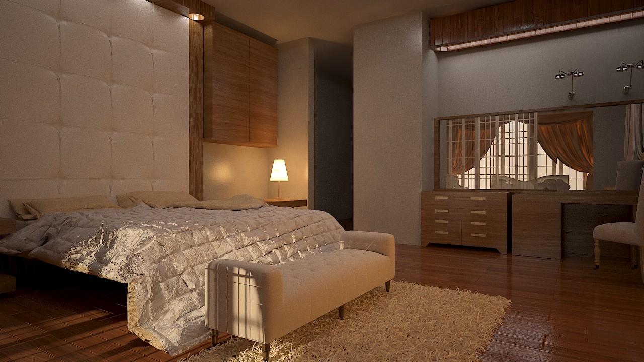 ArtStation - house modeling lighting and rendering