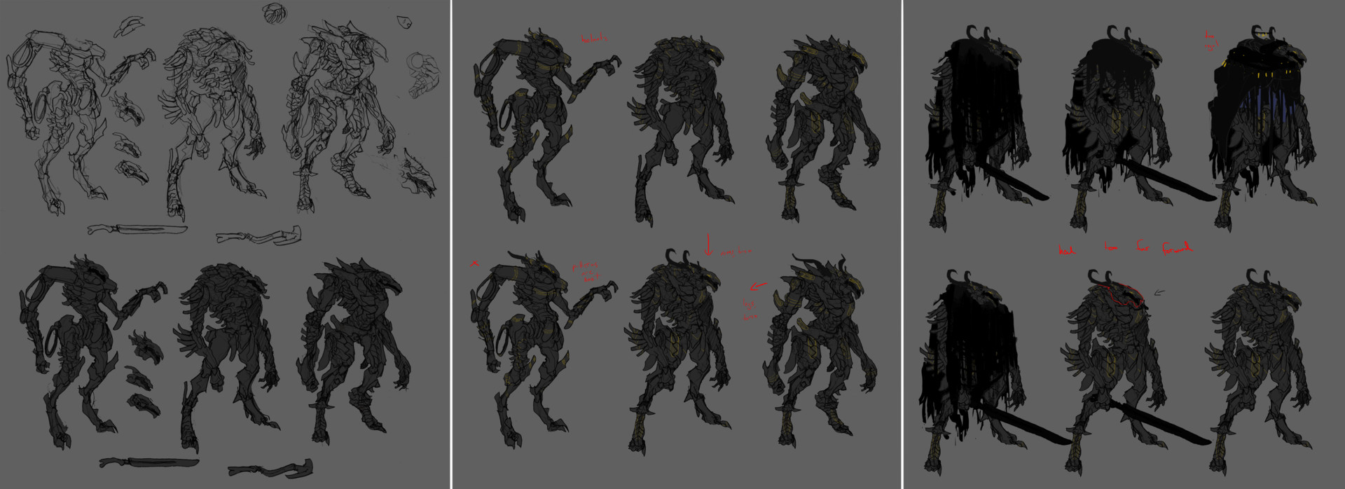 ArtStation - "Beast" Sketches