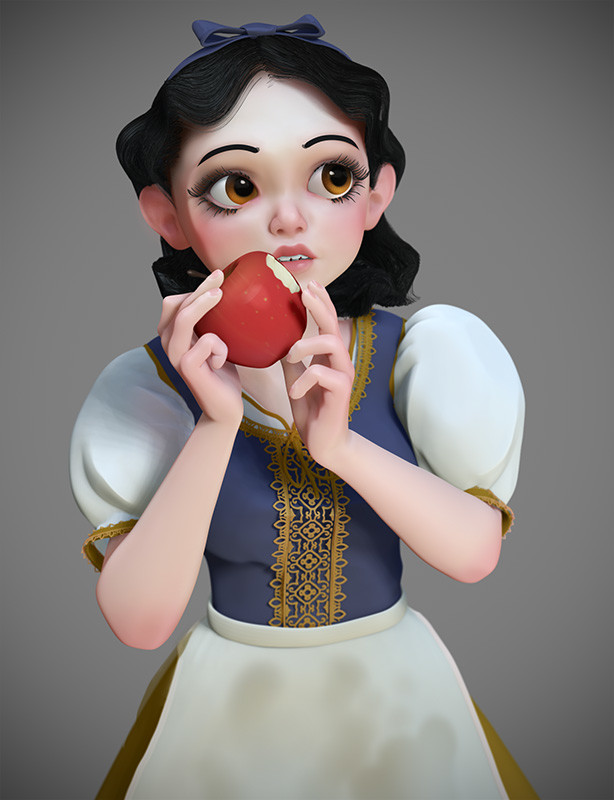 ArtStation - Snow White