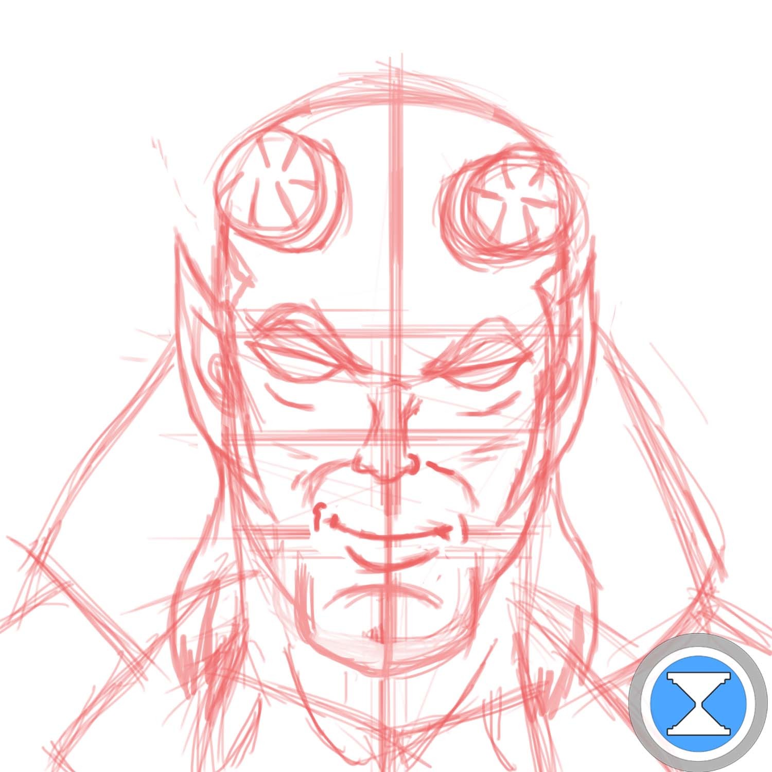 Oluwadamilola Akinayo - HellBoy - Fan Art