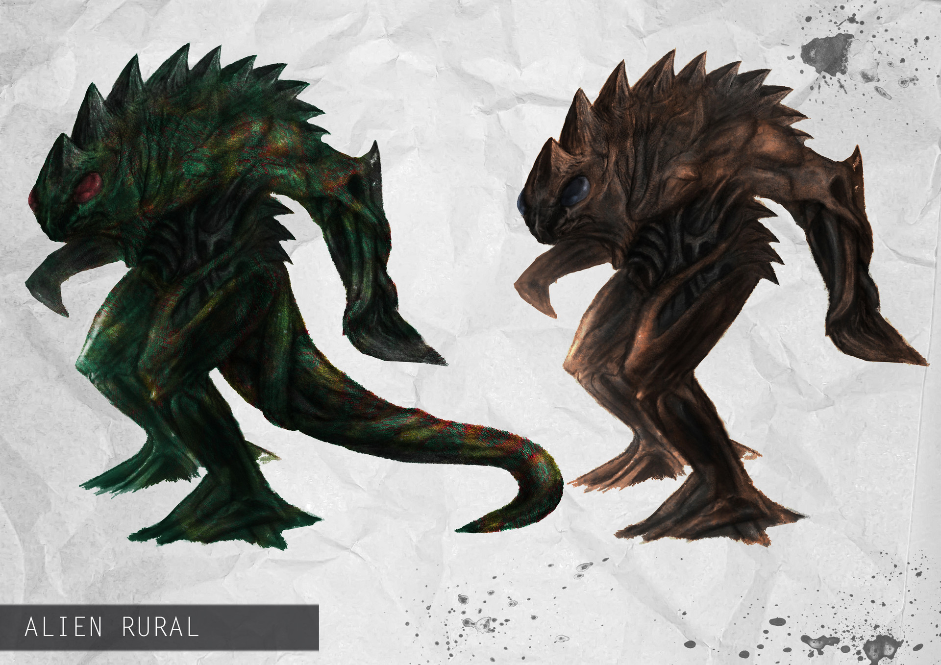 ArtStation - ALIEN PAGE 1