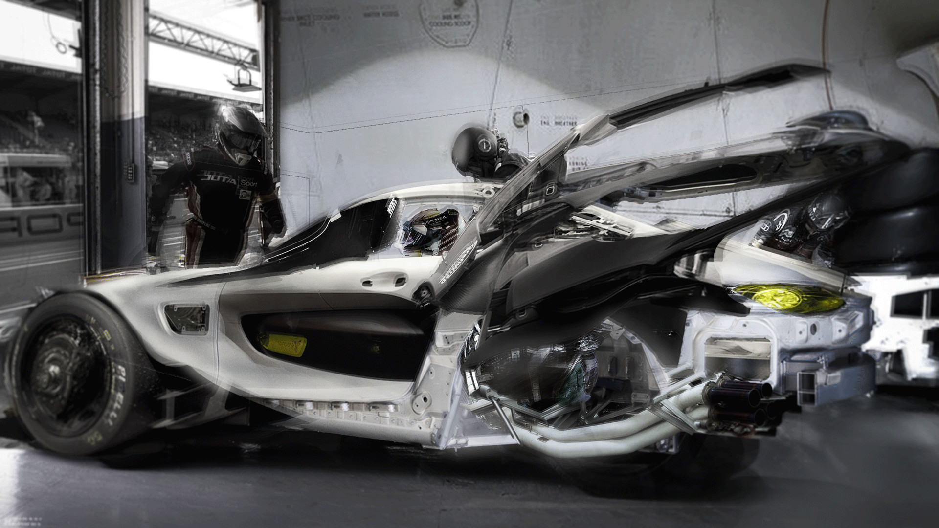 ArtStation - Mercedes Benz AMG GT0