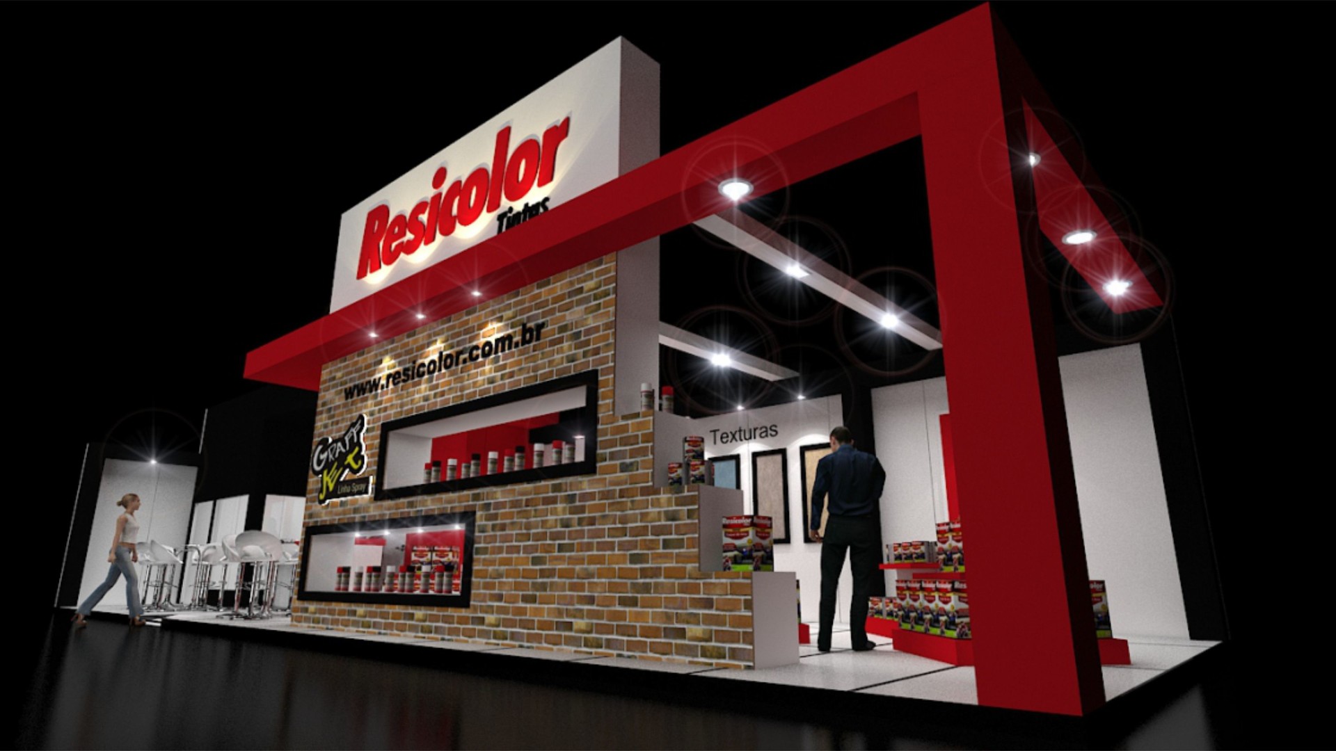 ArtStation - Projeto Stands 3d para Eventos