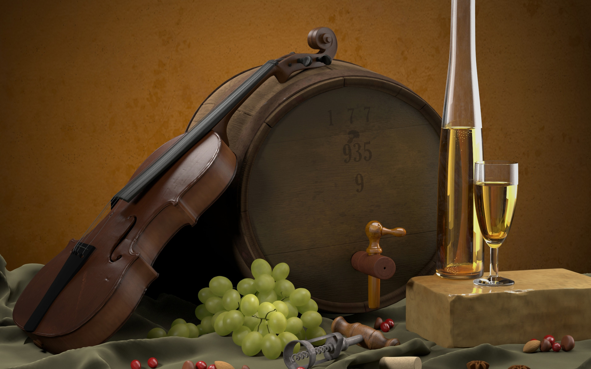 ArtStation - Violin Scene