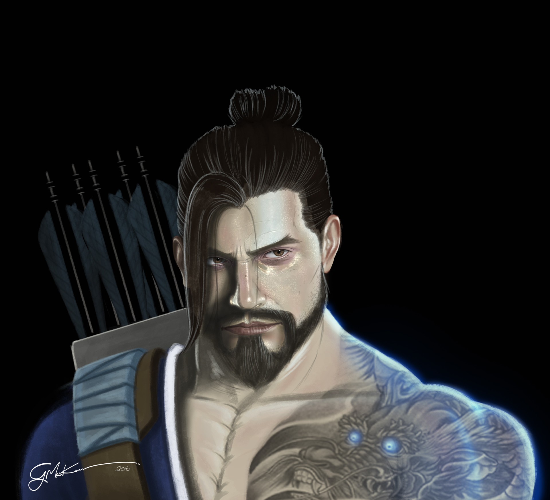 ArtStation - Hanzo Overwatch