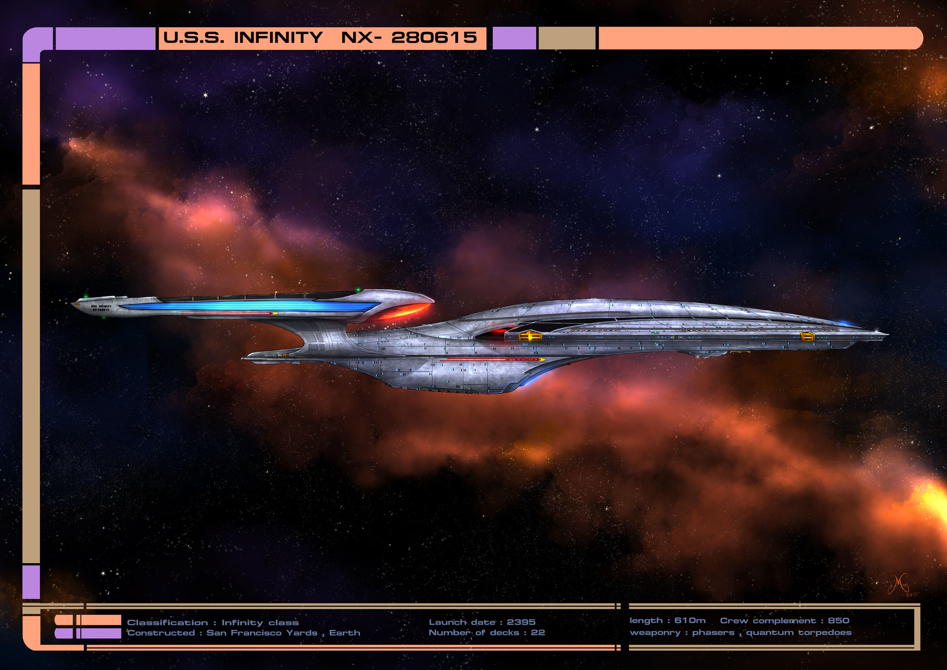 ArtStation - Infinity side view