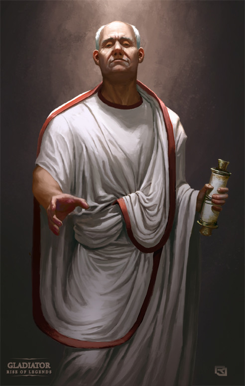 ArtStation - Gladiator: Rise of Legends - Senator