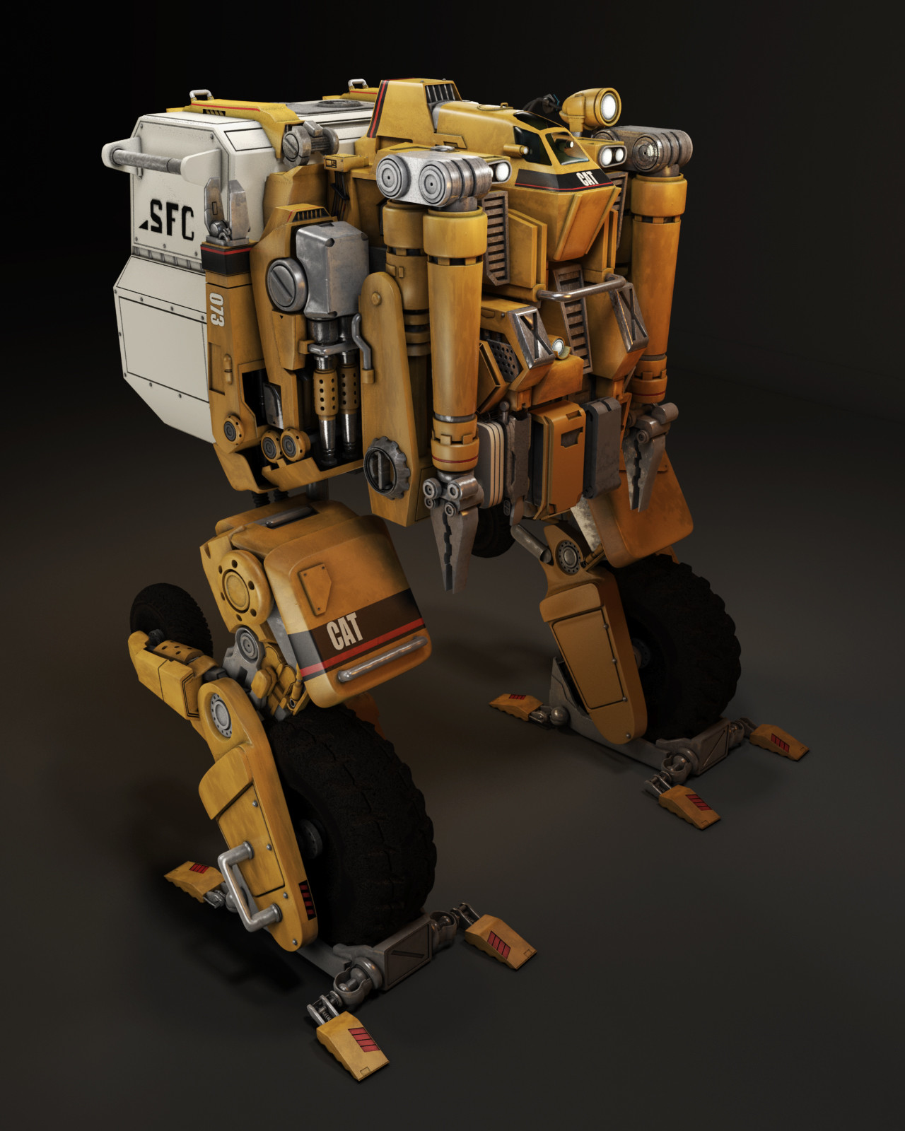 ArtStation - Tank Head - Mantis