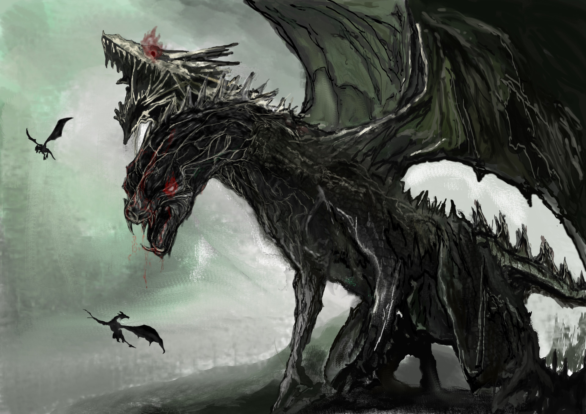 ArtStation - Dragons