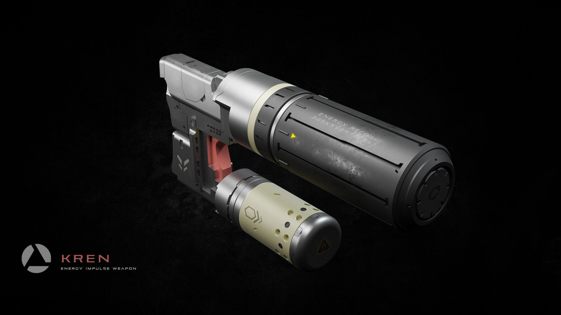 ArtStation - Kren Sci-Fi Weapon Concept