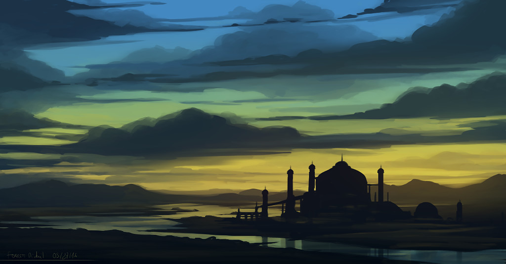 ArtStation - Shades of Silent | Digital Painting