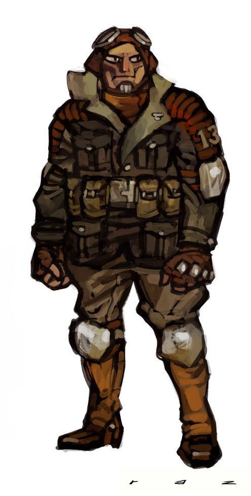 ArtStation - IRON BRIGADE - Character Concepts