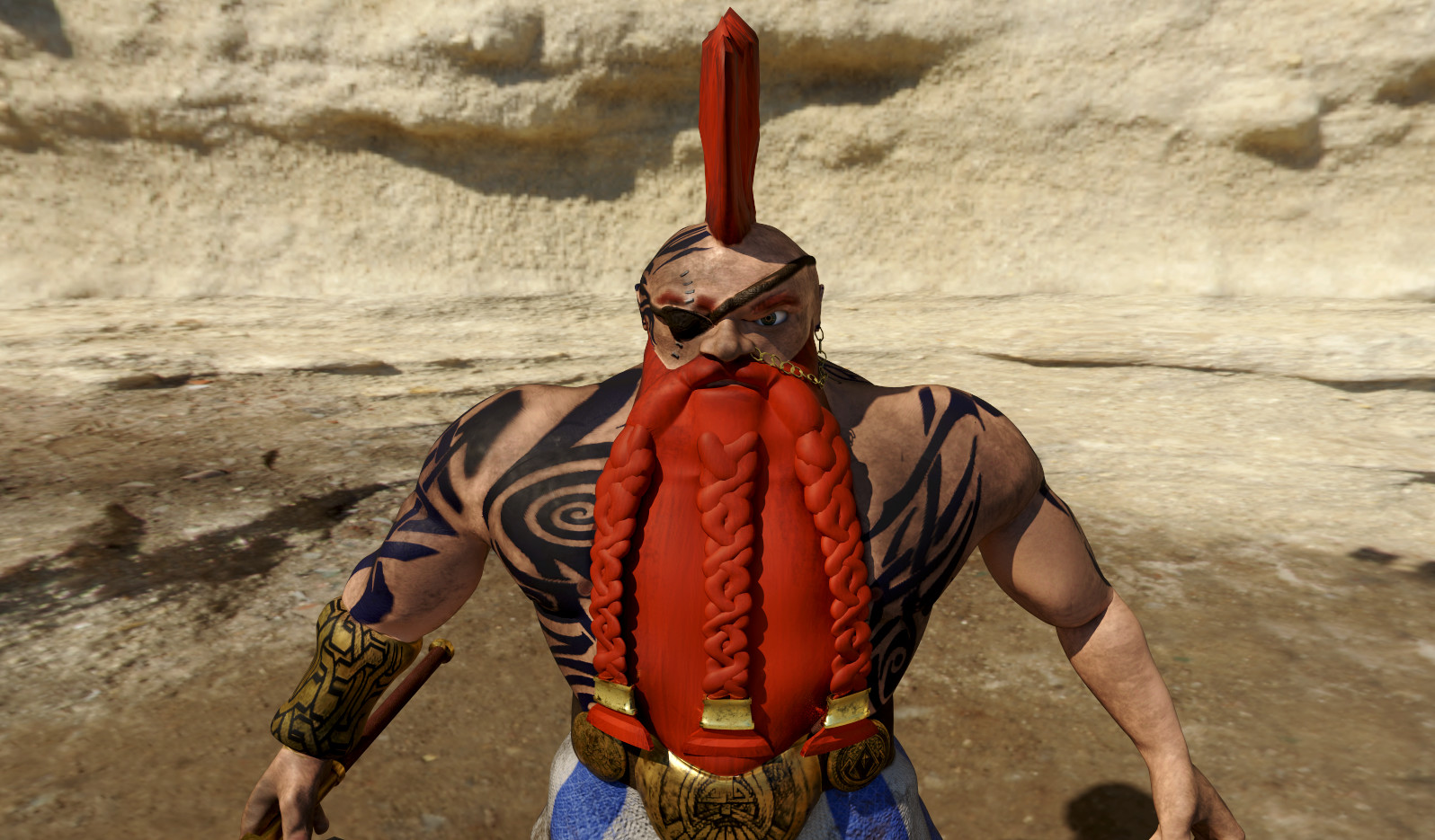 ArtStation - My take on Gotrek from warhammer Lore and the slayer novels