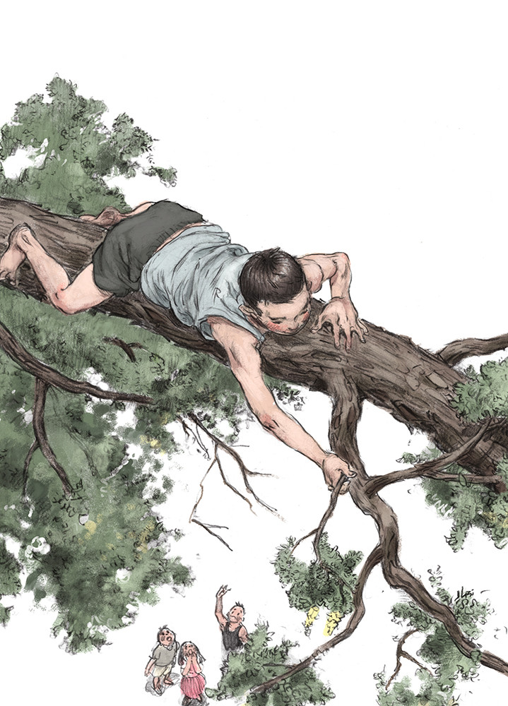 ArtStation - Climb tree