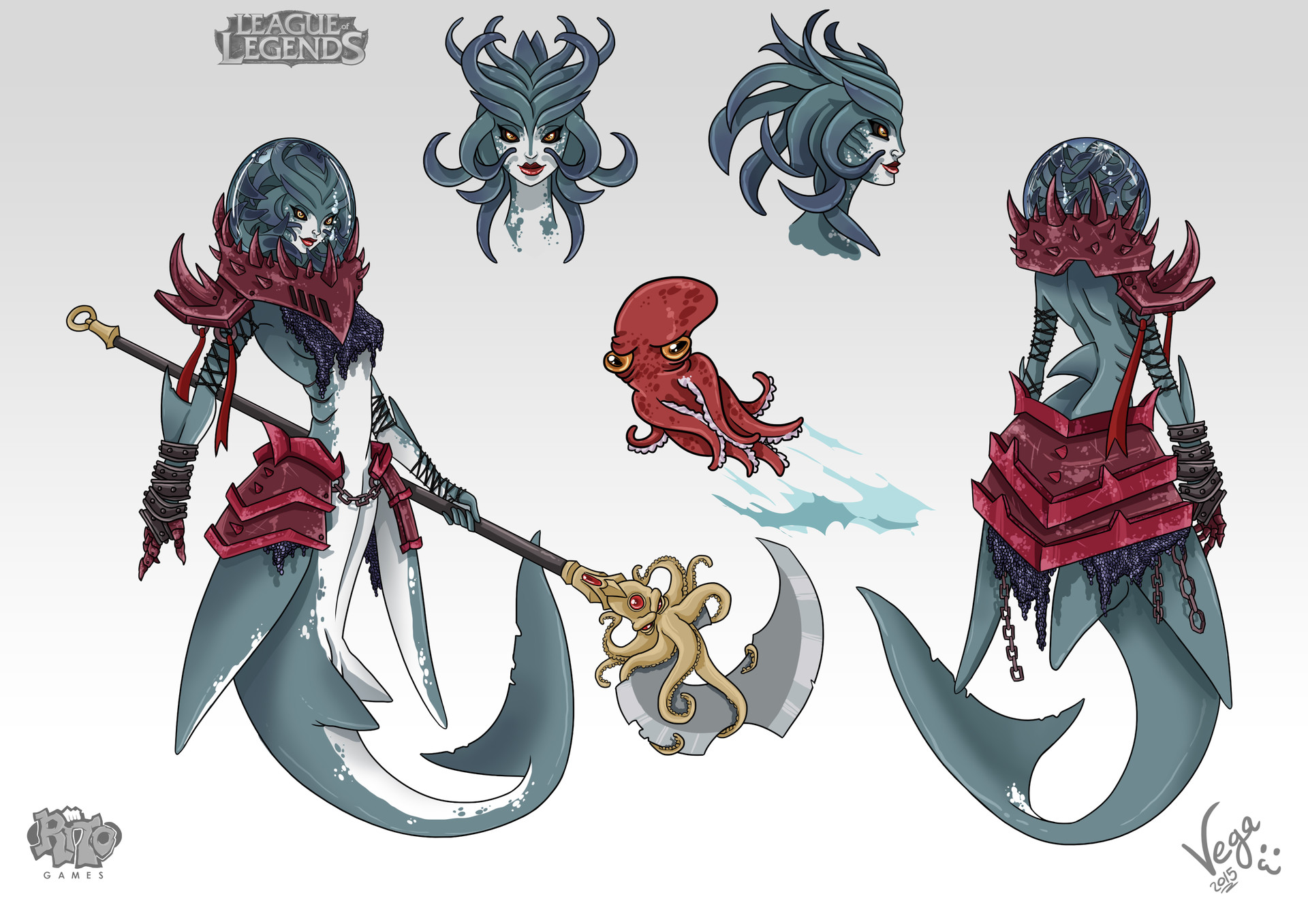 ArtStation - Nami for Noxus