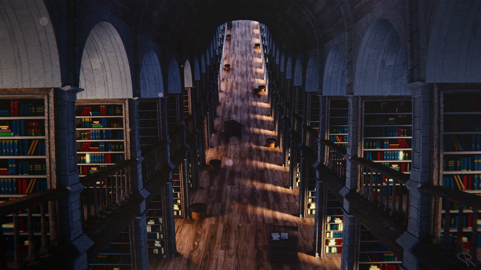 ArtStation - Infinite Library