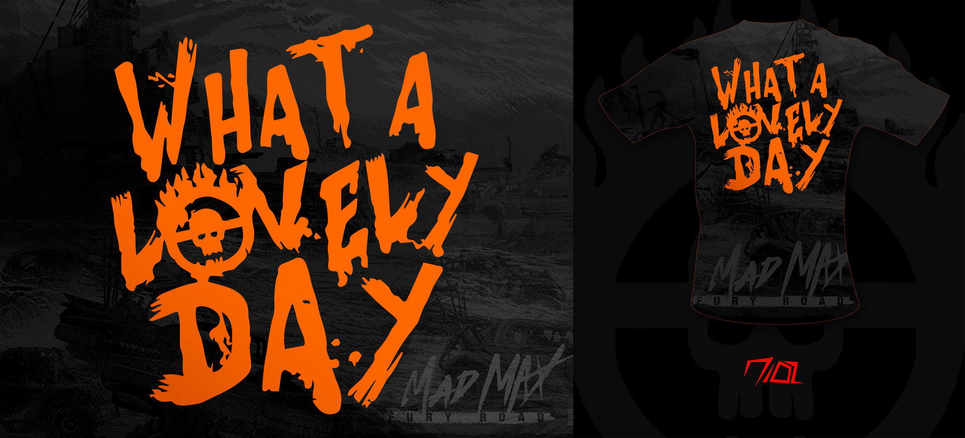 ArtStation - Mad Max - Tshirt Design