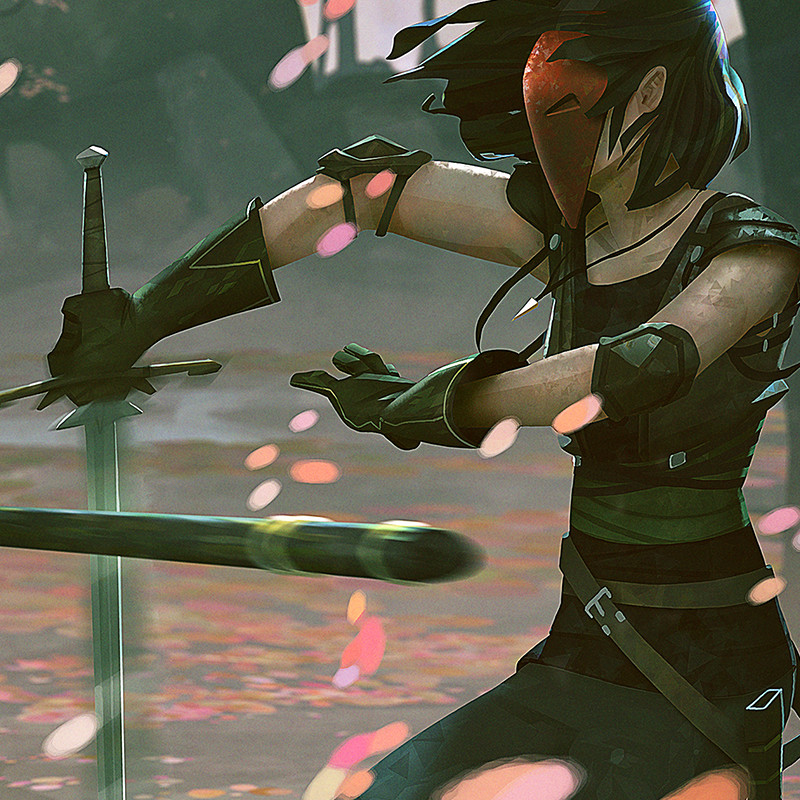 ArtStation - Absolver Fight key art, Michel Donze