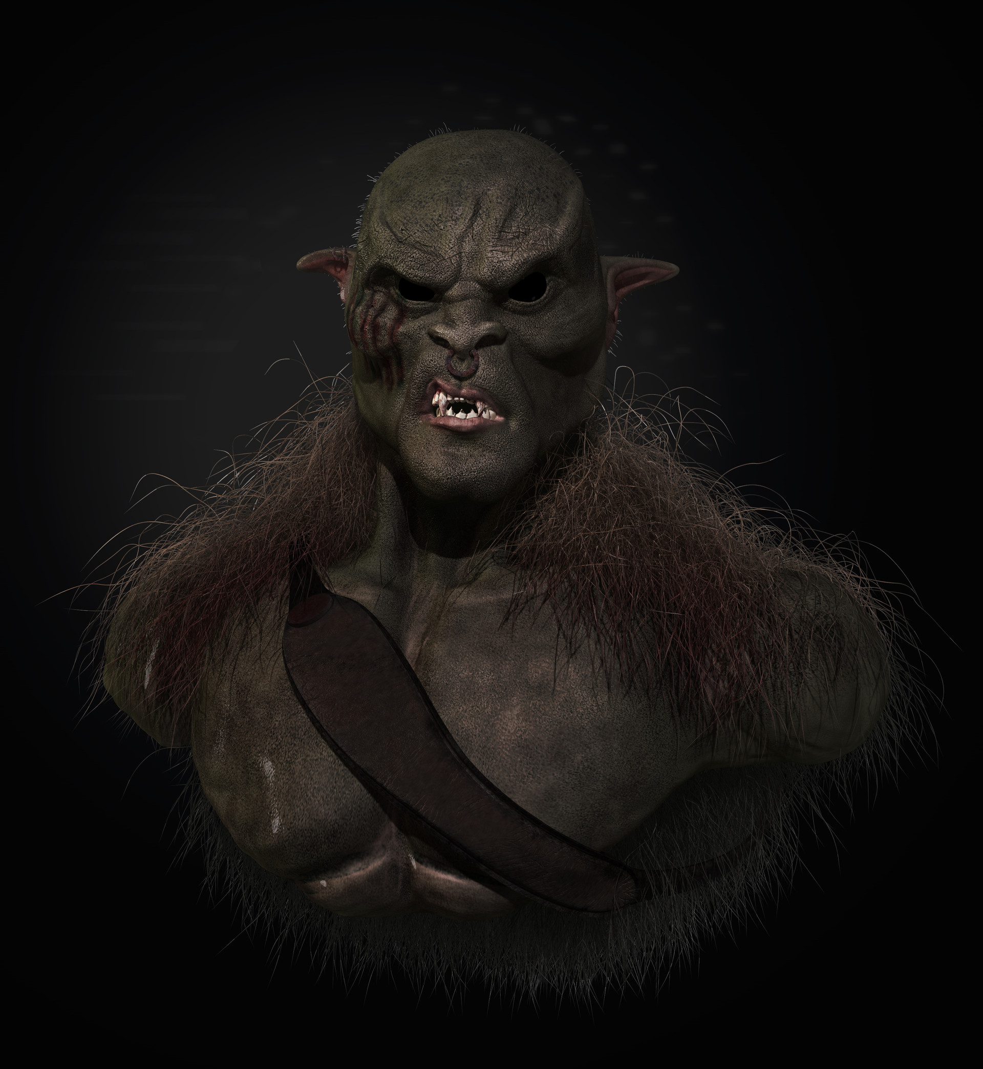 ArtStation - Ashgan - Orc Warrior