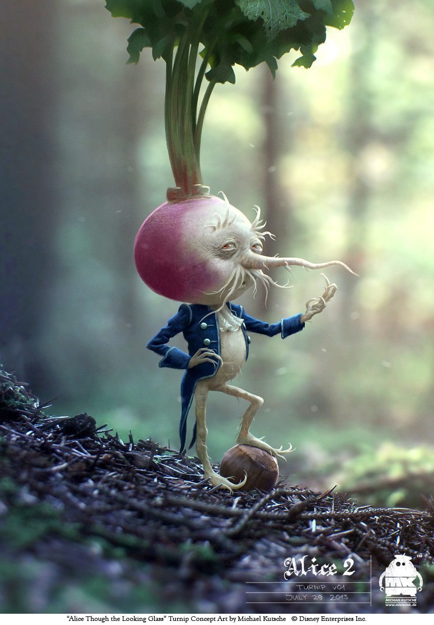 ArtStation - Alice Through the Looking Glass: Turnip Concept
