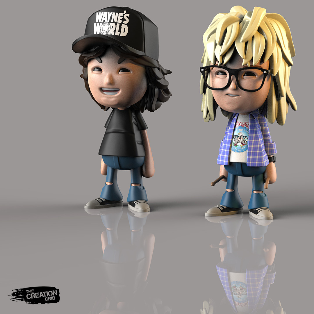 Brian Baity - Wayne and Garth Cribblets