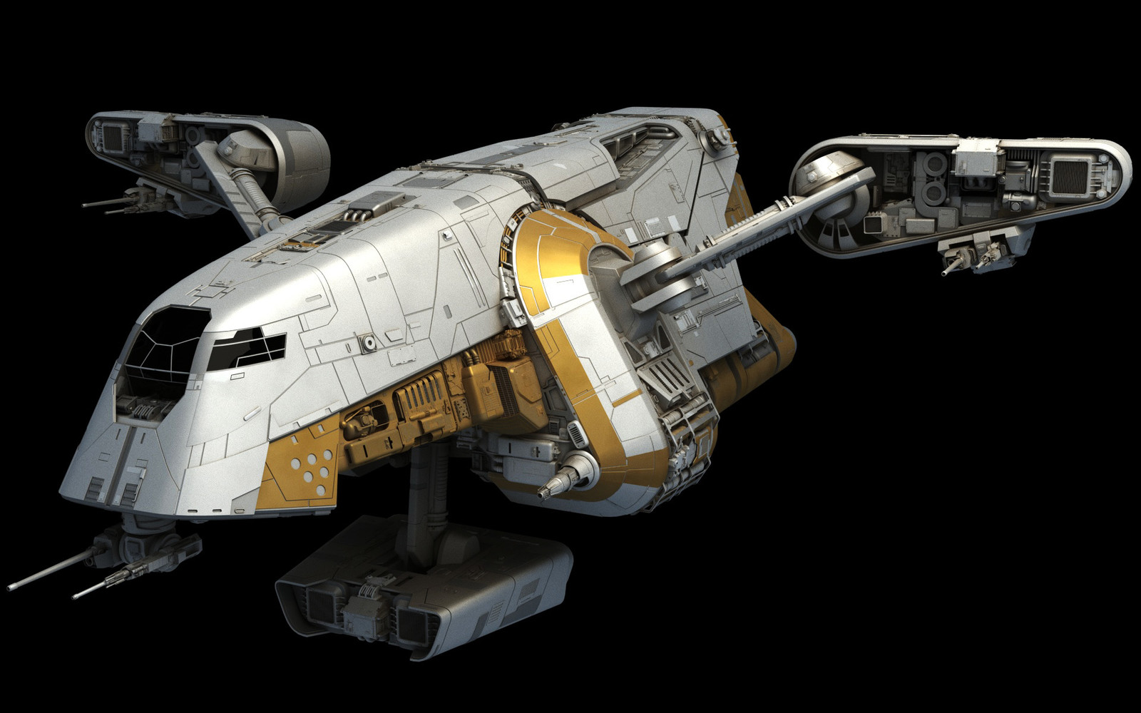 Ansel Hsiao - Preying Mantis Patrol Ship
