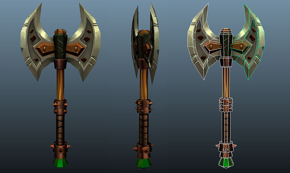 ArtStation - Battle Axe