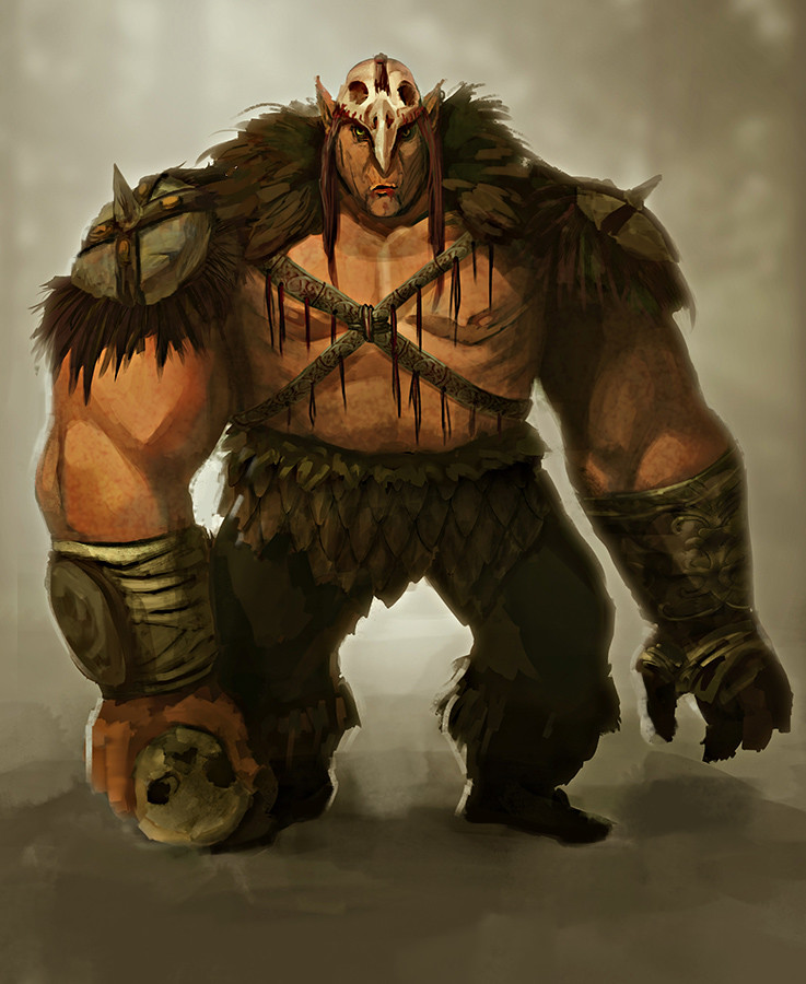 ArtStation - Orc sketch
