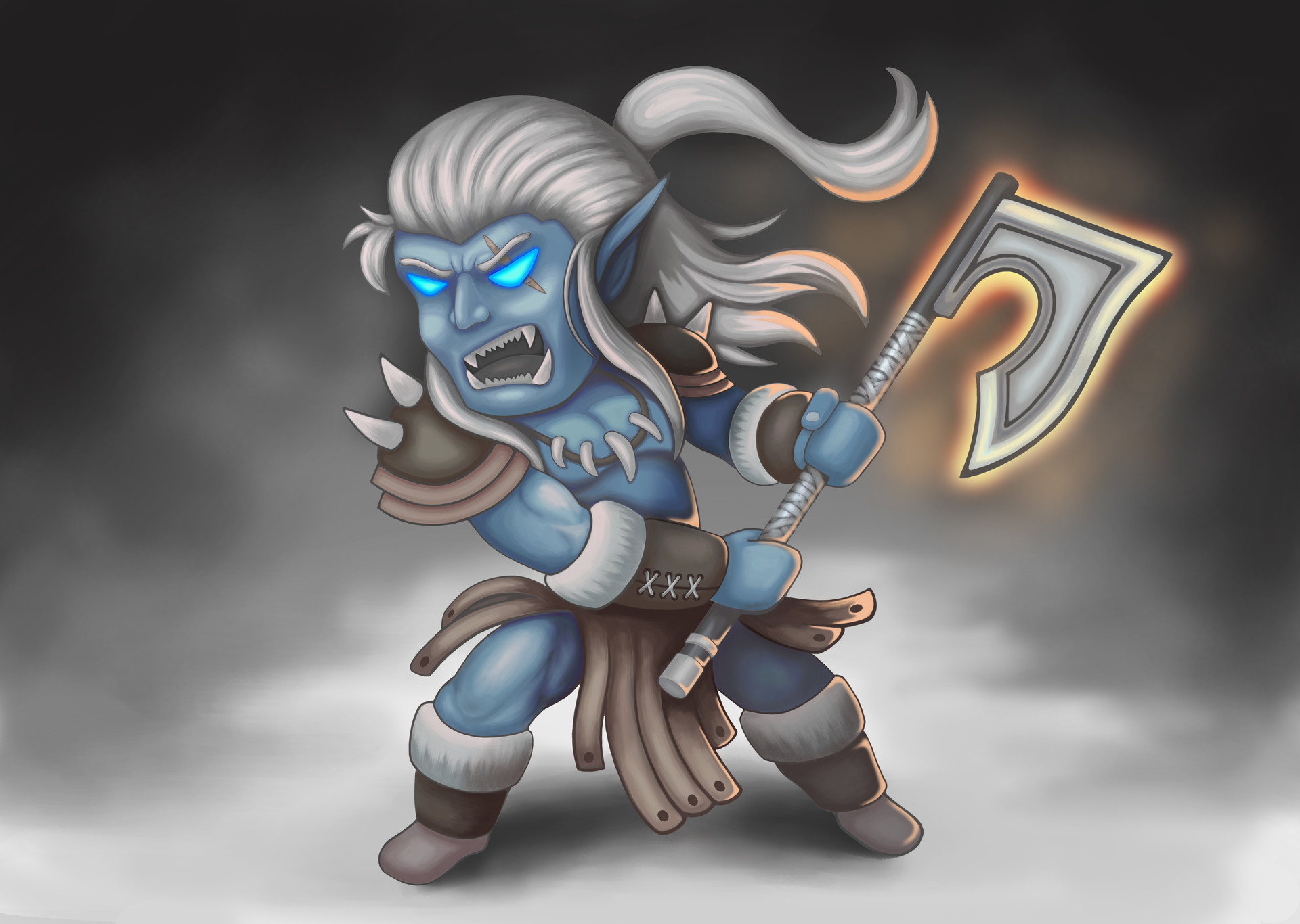 ArtStation - Orc Warrior 02