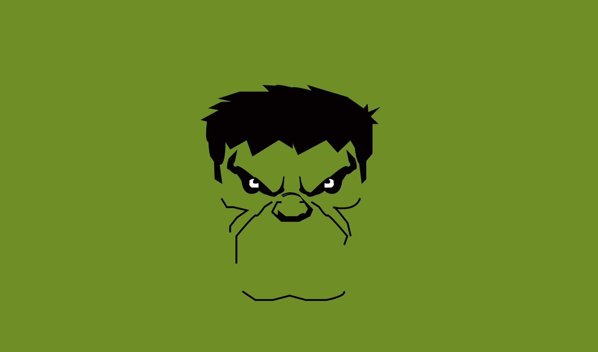 ArtStation - Hulk Minimalist