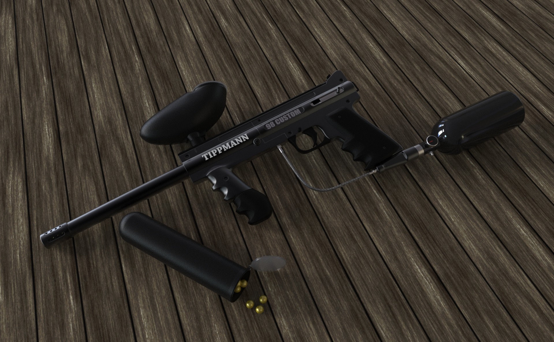 Paintball Guns Tippmann 98 Custom