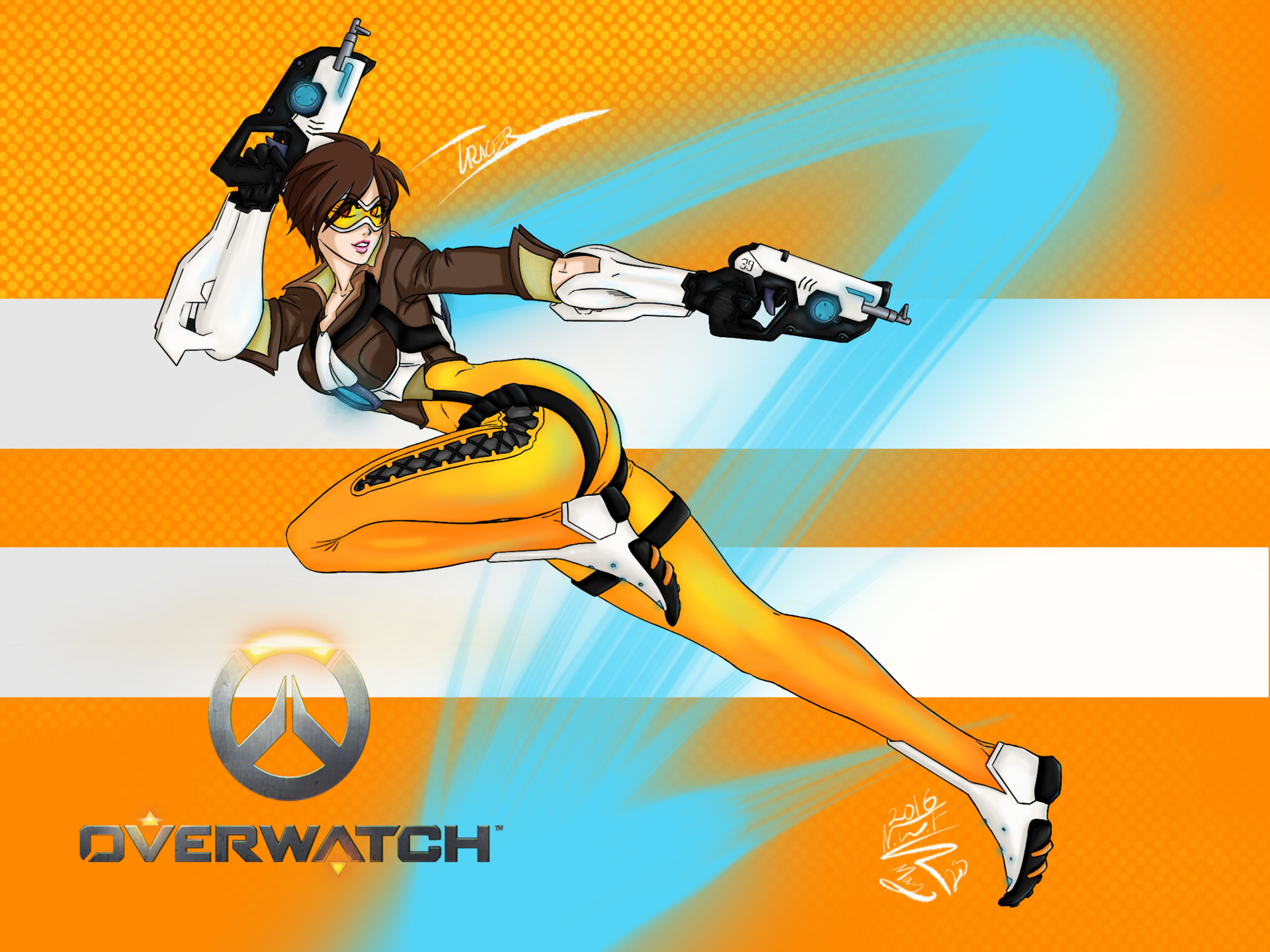 ArtStation - Overwatch - Tracer