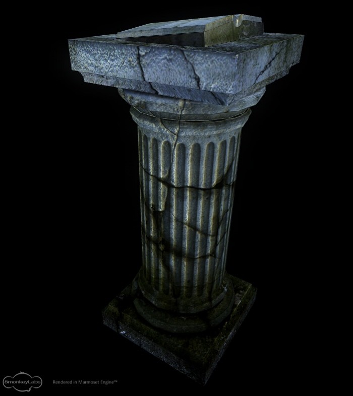 F. Rick Reich - Ancient Book Pillar
