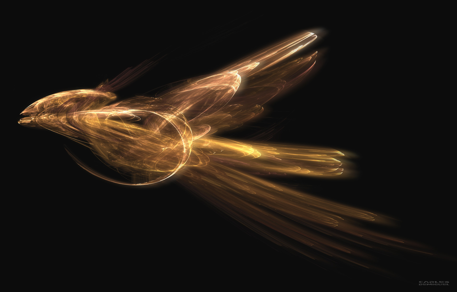 ArtStation - ALIEN BIRD- fractal