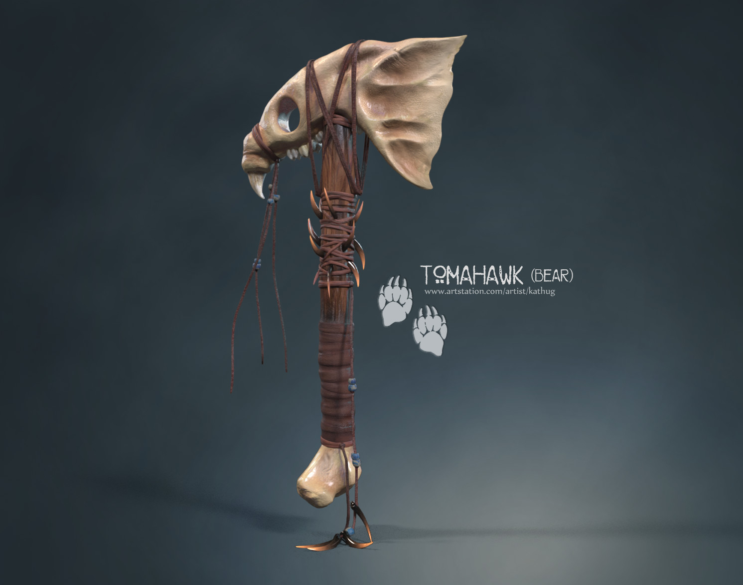 ArtStation - Bone Tomahawk