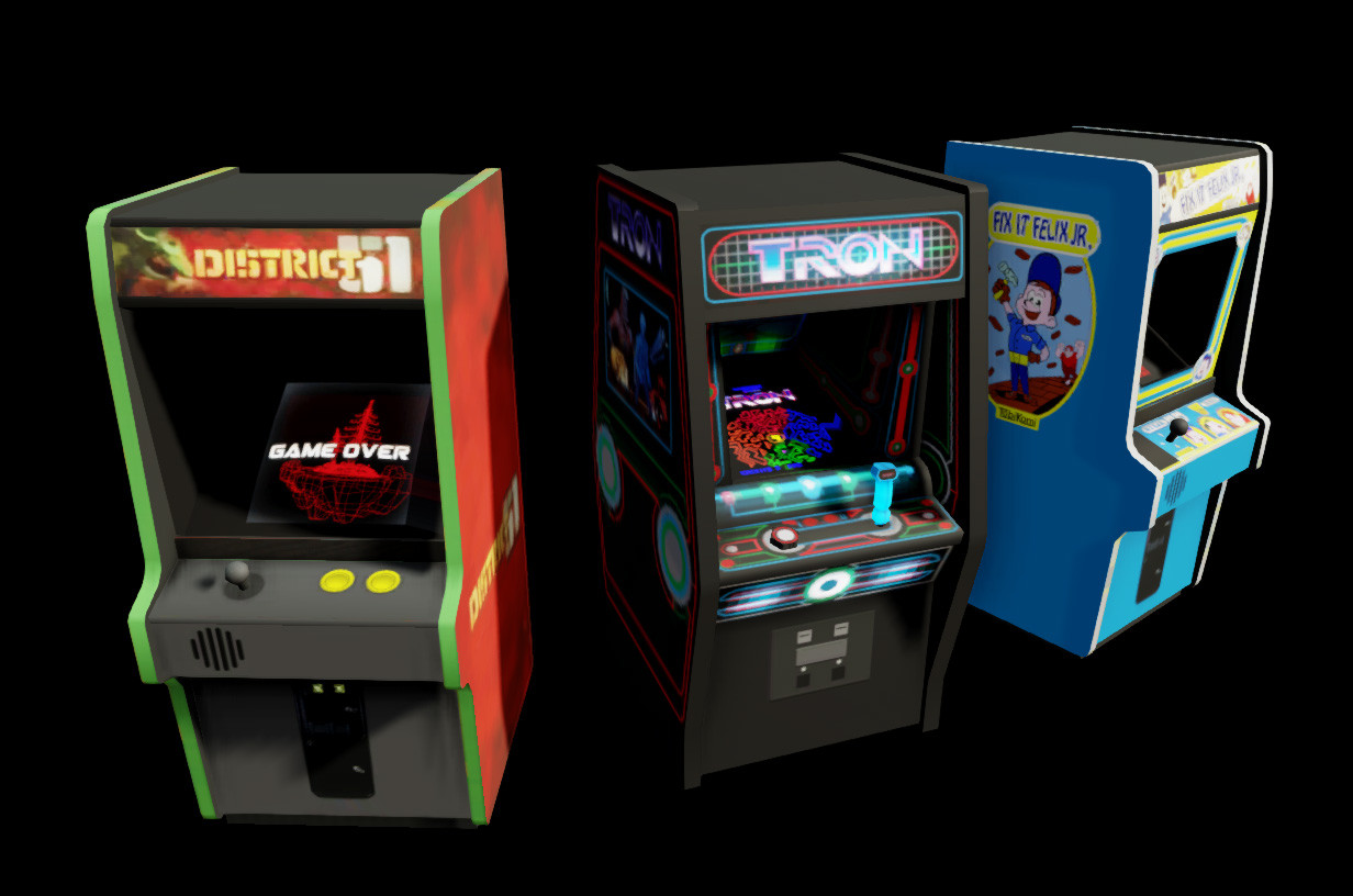 Reed Hawker - Arcade Machines for Disney Infinity