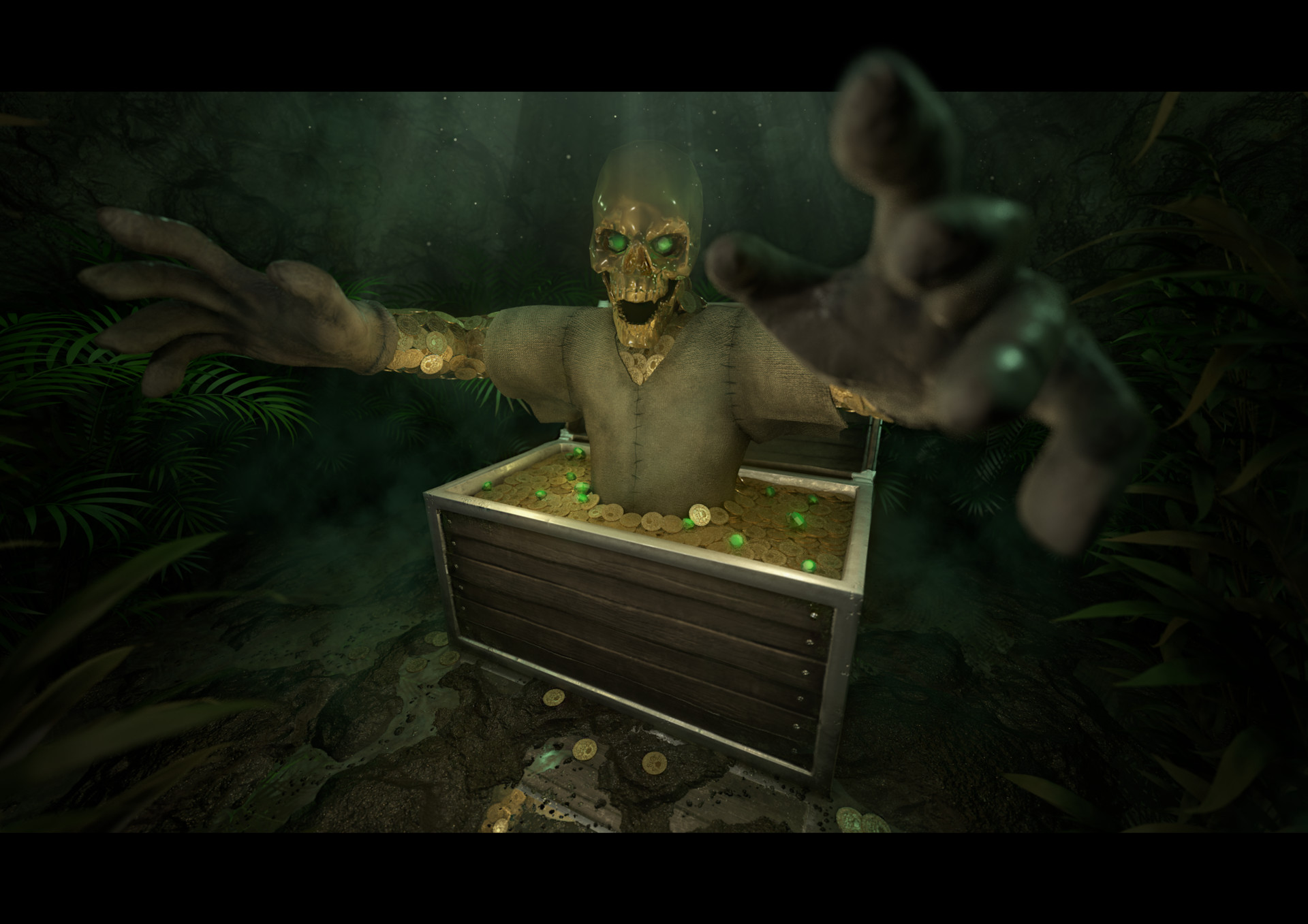 ArtStation - The Monster of the Chest