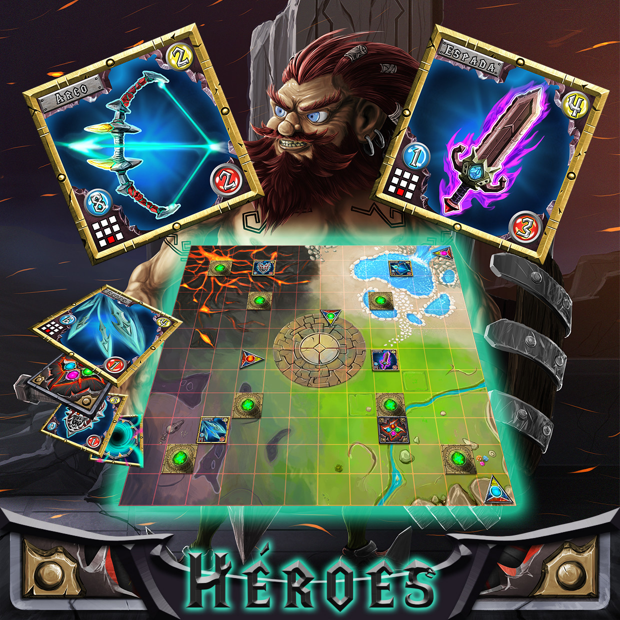 ArtStation - Heroes Tabletop Game