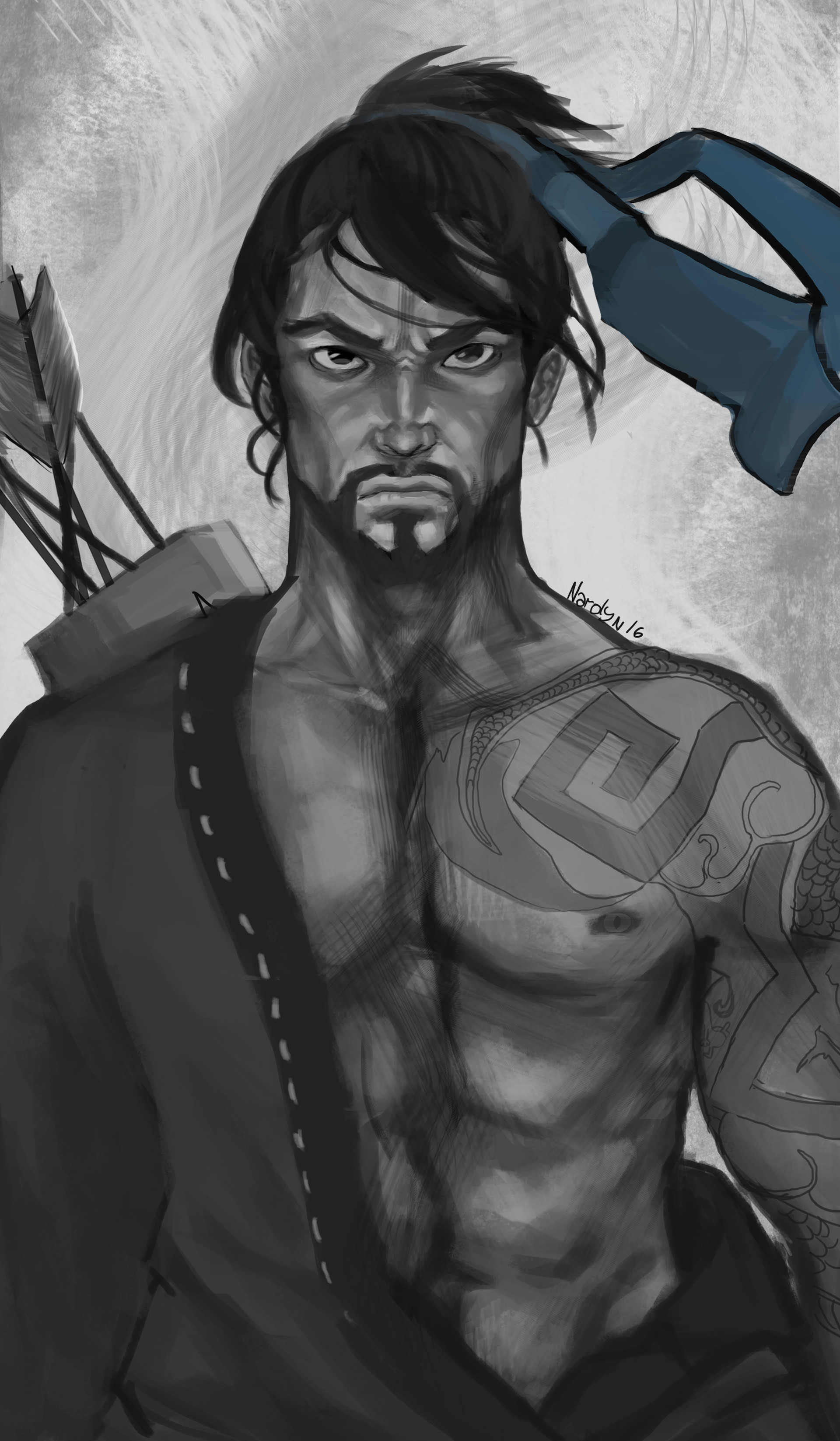 ArtStation - Hanzo Shimada - Overwatch