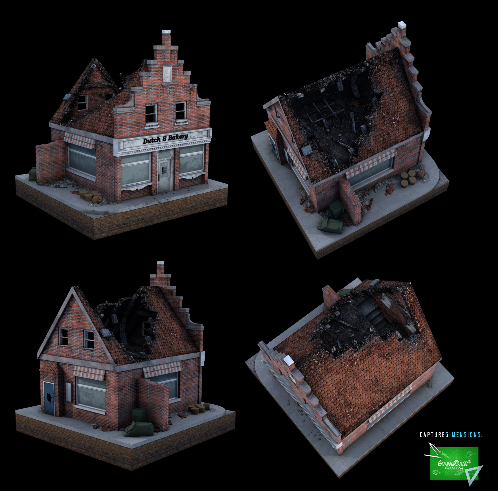 ArtStation - 3D Print Buildings