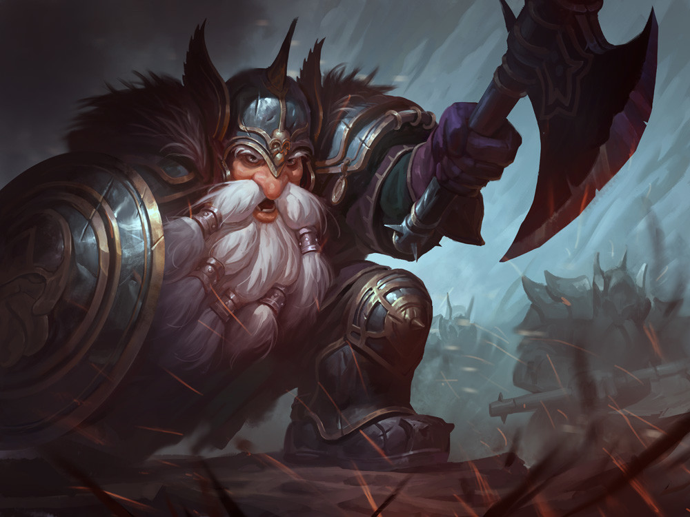 ArtStation - battle dwarf