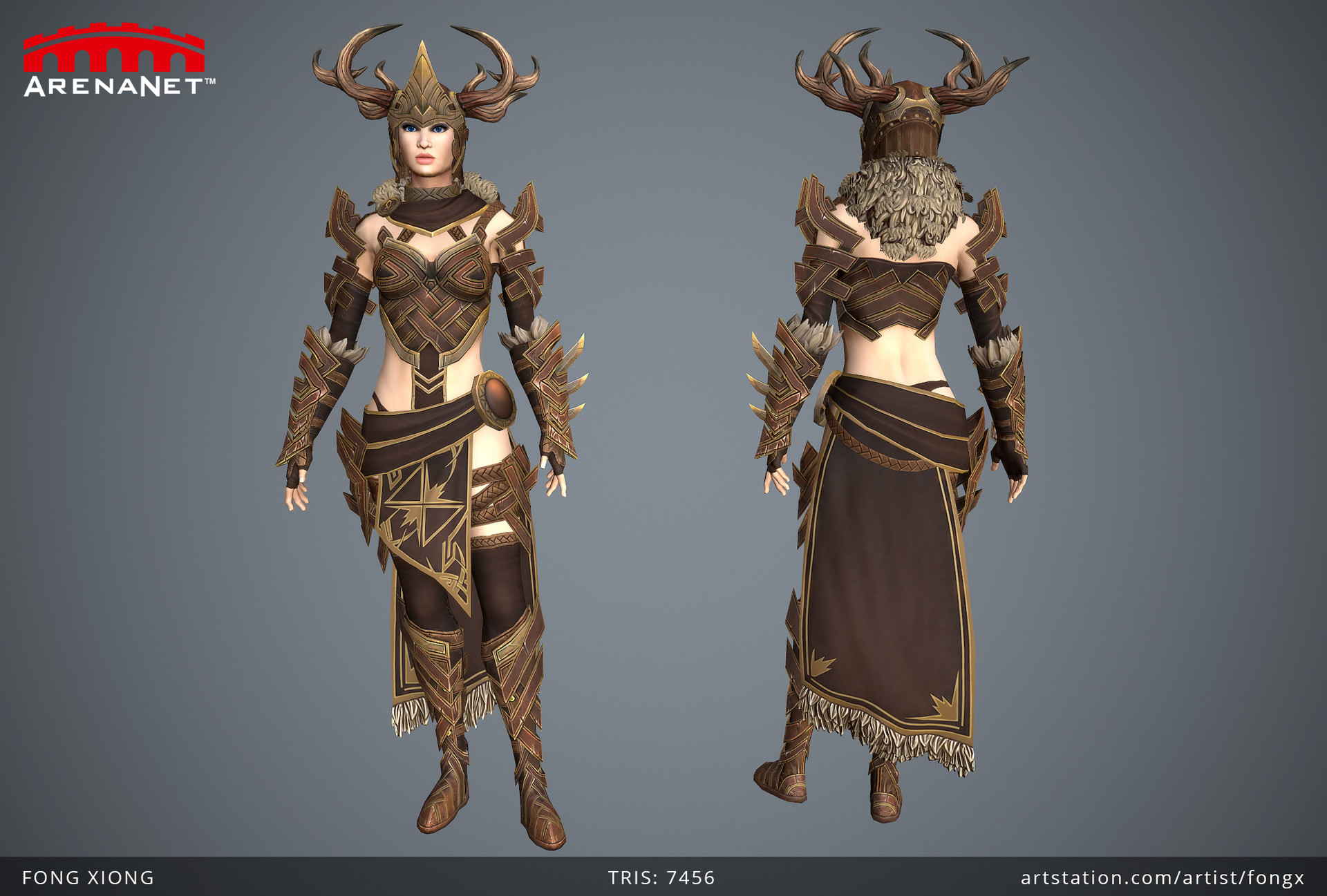ArtStation - Norn Stag Armor